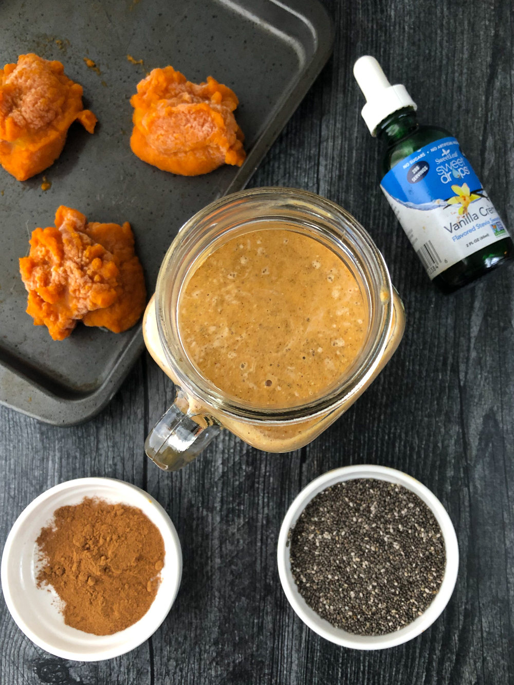 Pumpkin Protein Smoothie - for a low carb, high protein and fiber ...