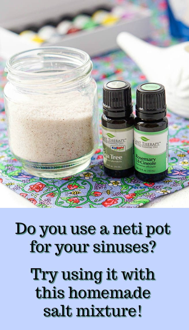 Make Your Own Neti Pot Salt Solution For Sinuses
