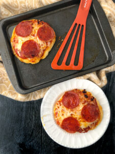 Mini Frozen Pizzas using 2 Ingredient Pizza Dough - easy and tasty dinner!