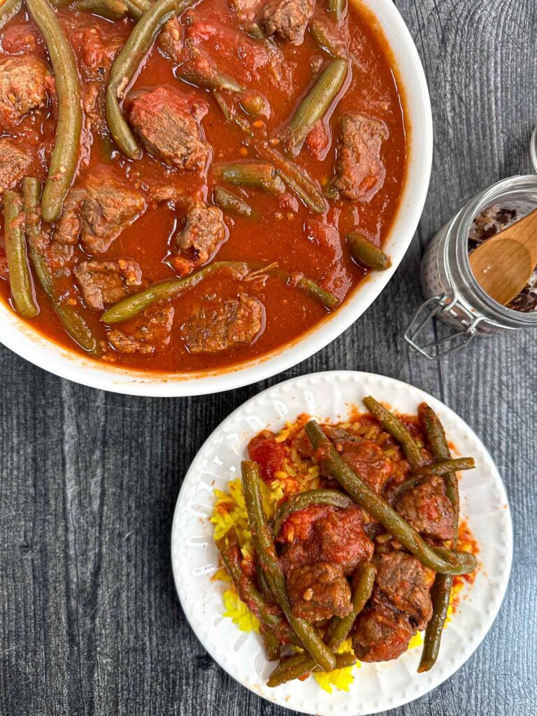 Green Bean Stew Recipe | easy Lebanese stew 3 ways to make!