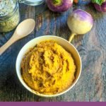 Roasted Root Veggie Mash - an easy healthy side dish!