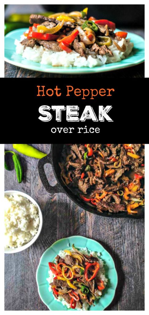 Hot Pepper Steak Over Rice (25 Minute Meal) | My Life Cookbook