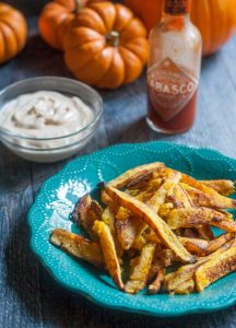 Pumpkin Fries With Buffalo Aioli