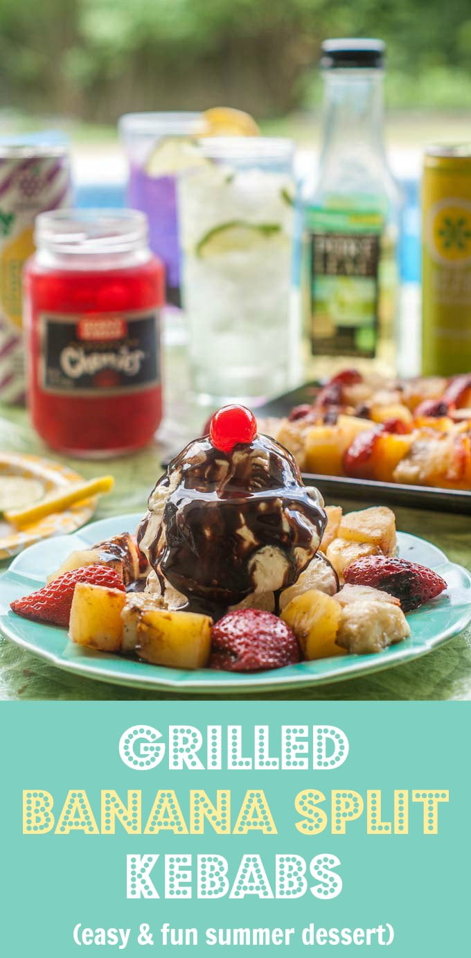 Grilled Banana Split Kebabs & Impromptu Dinner Shortcuts | My Life Cookbook