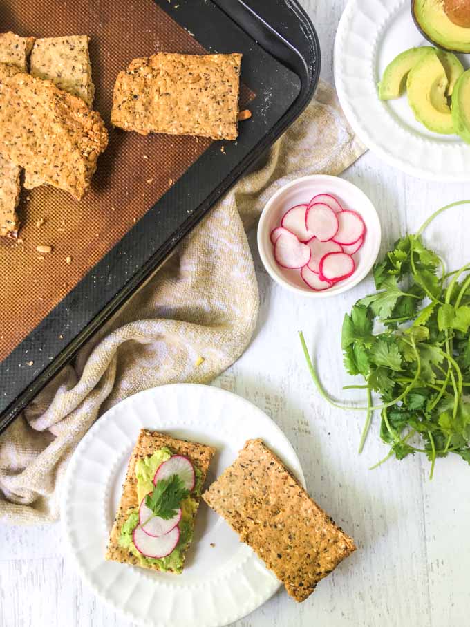 Low Carb Gluten Free Crispbread - Make Your Own using Nuts and Seeds ...
