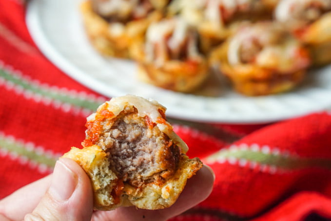 Low Carb Meatball Sub Cups - Try For Your Next Football Party! | My ...