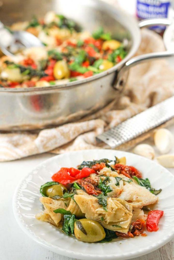 Low Carb Mediterranean Fish Dinner - Healthy Dinner In 20 Minutes! | My ...