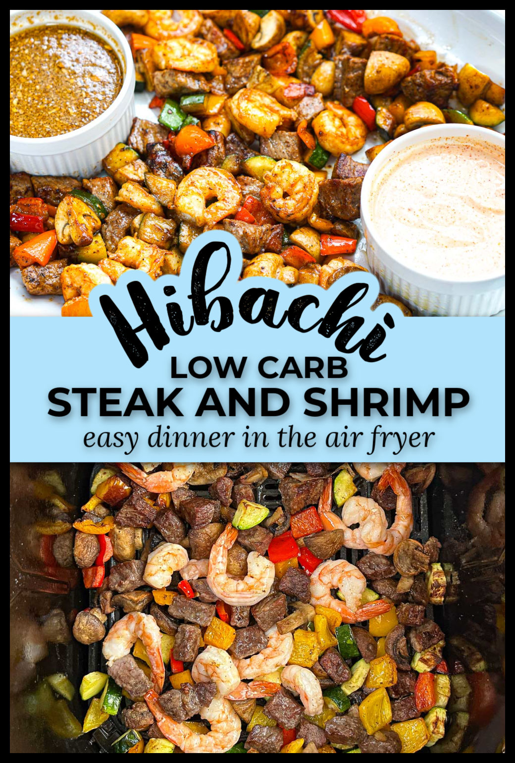 Hibachi Steak and Shrimp Appetizer (keto)