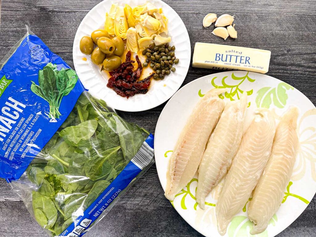 Low Carb Mediterranean Fish Recipe | 20 minute healthy dinner!