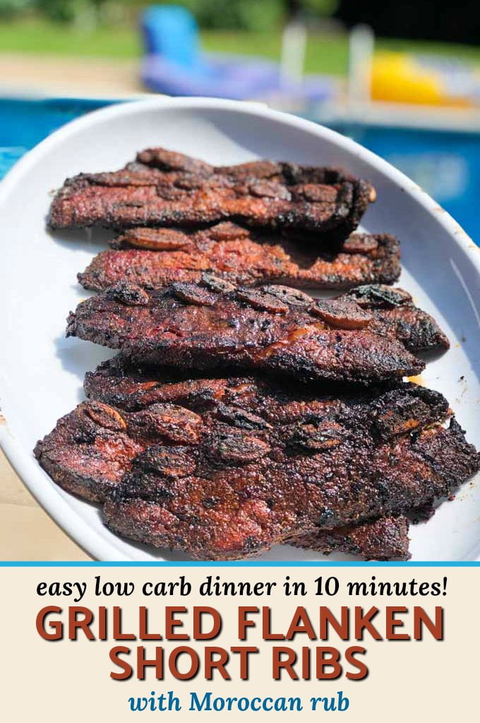 Grilled Short Ribs With Moroccan Rub For An Easy Low Carb Dinner! | My ...