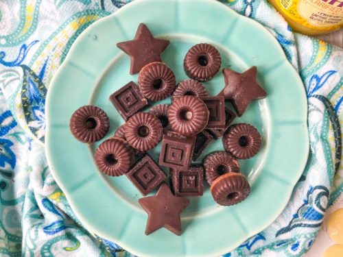 Keto Chocolate Mint Candy - Sugar Free Fat Bombs For An Easy Snack!