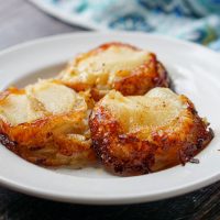 Cheesy Keto Scalloped Turnips Recipe | 4 ingredient low carb side dish!