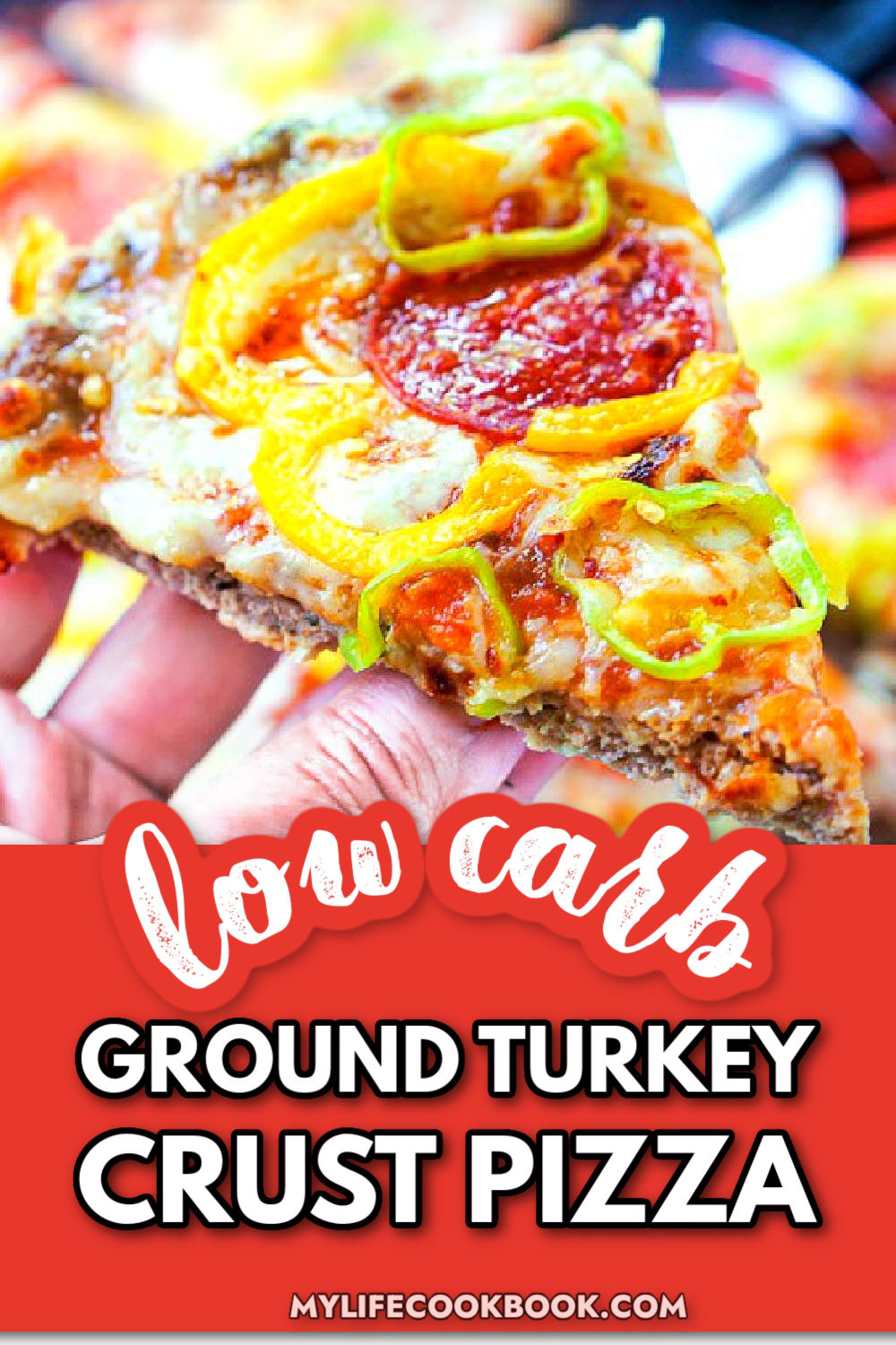 Ground Turkey Crust Pizza Recipe | keto meatza made with turkey