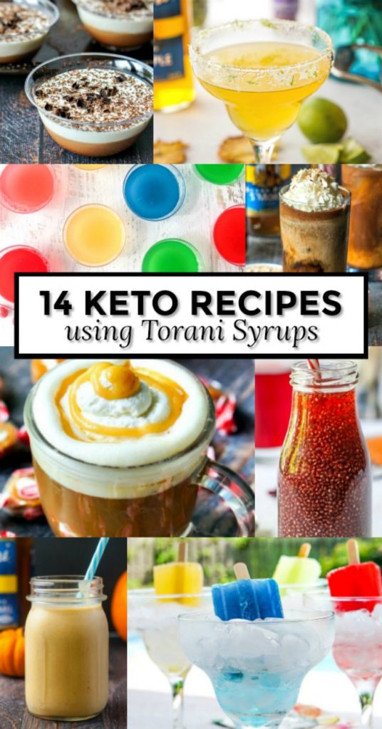 14 Tasty Low Carb Recipes using Torani Sugar Free Syrups!