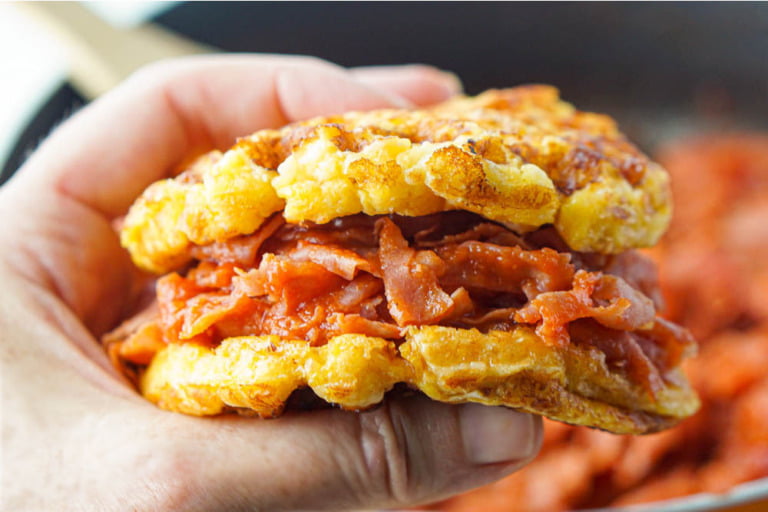 Low Carb Chipped Ham BBQ Recipe - Pittsburgh ham bbq (low carb vers)