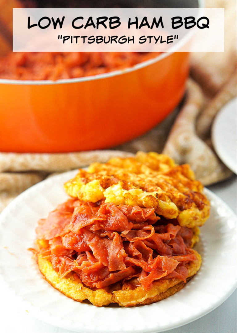 Low Carb Chipped Ham BBQ Recipe - Pittsburgh ham bbq (low carb vers)