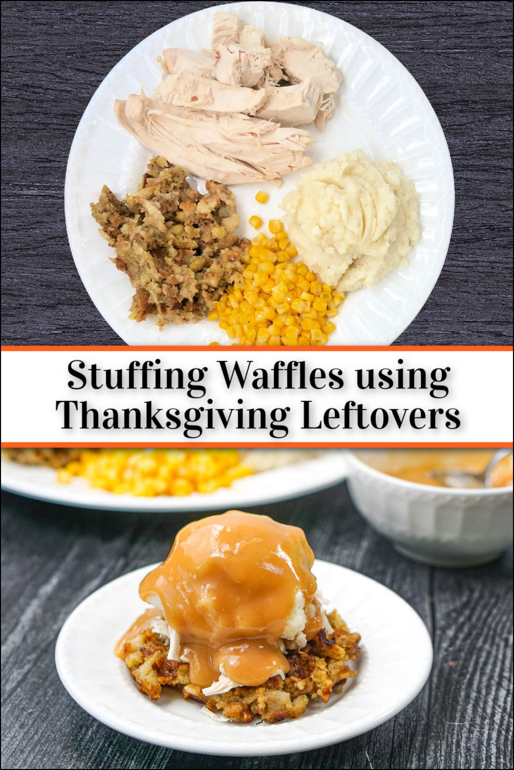 Easy Thanksgiving Leftovers Waffle - easy & fun recipe using just ...