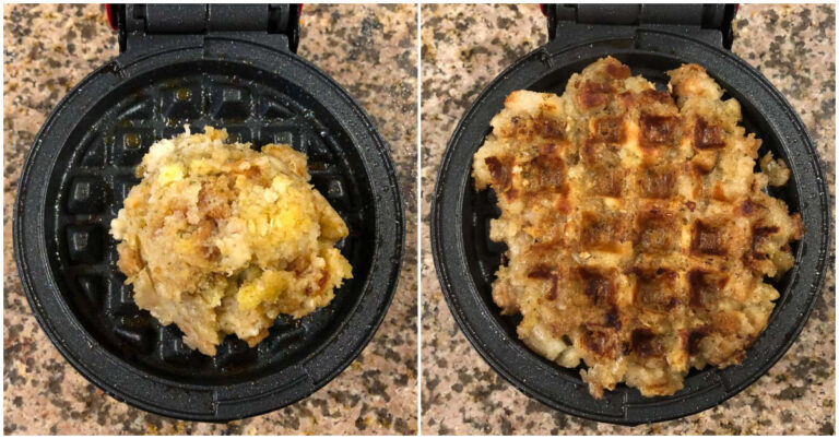 Easy Thanksgiving Leftovers Waffle - easy & fun recipe using just ...