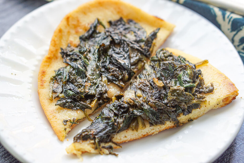 Easy Lebanese Spinach Pies - easier spinach fatayer in 25 minutes!