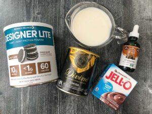 Ninja Creami Chocolate Ice Cream Recipe | low carb & high protein