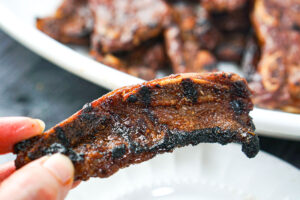 BBQ Grilled Flanken Short Ribs - great summer appetizer in 10 min