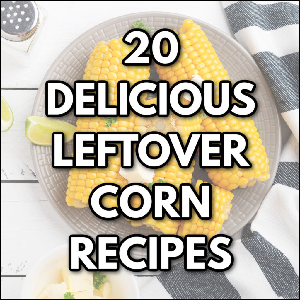 20 Leftover Corn Recipes | corn soup, salad, dip, casserole & more!