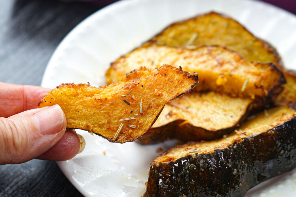 Air Fryer Acorn Squash Fries Recipe | easy, healthy side dish