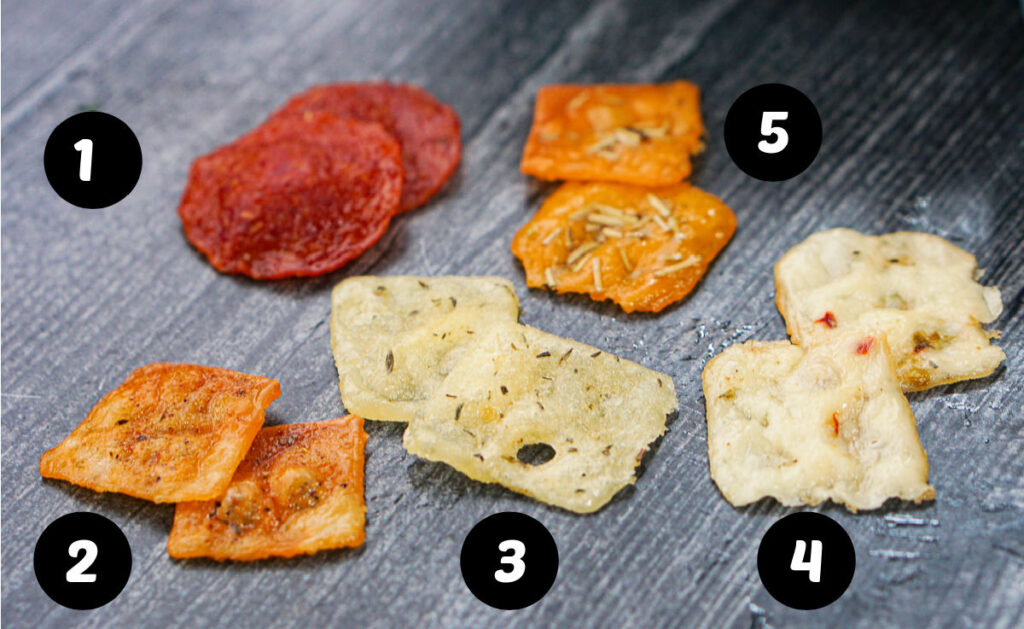 Keto Cheese Chips and Pepperoni Chips | easy low carb snack!