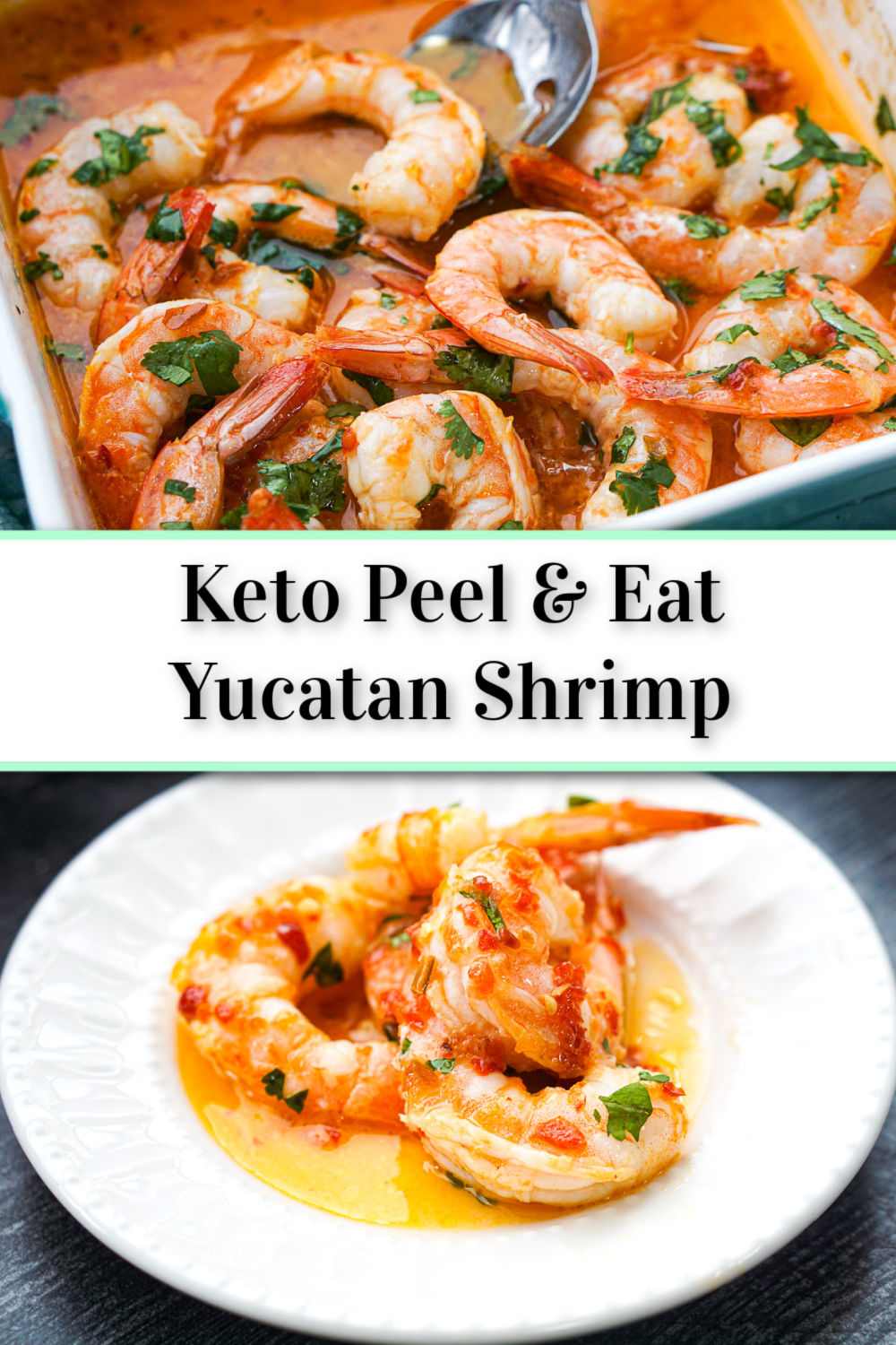 Keto Yucatan Shrimp Recipe | easy, spicy peel & eat shrimp dish!
