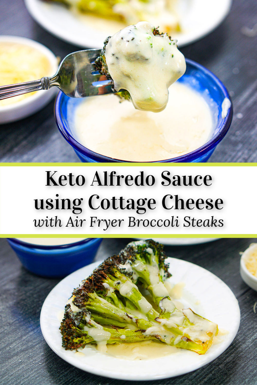 Keto Alfredo Sauce with Cottage Cheese | 10 minute cheese sauce