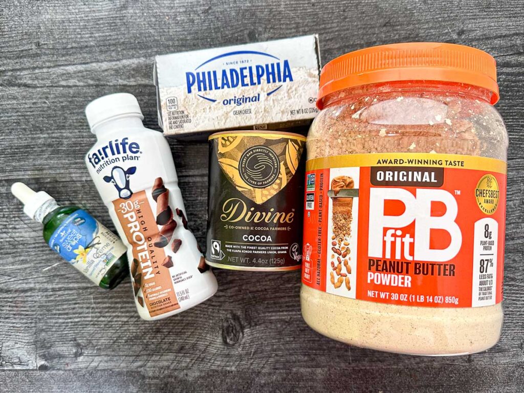 Ninja Creami Chocolate Peanut Butter Ice Cream | high protein