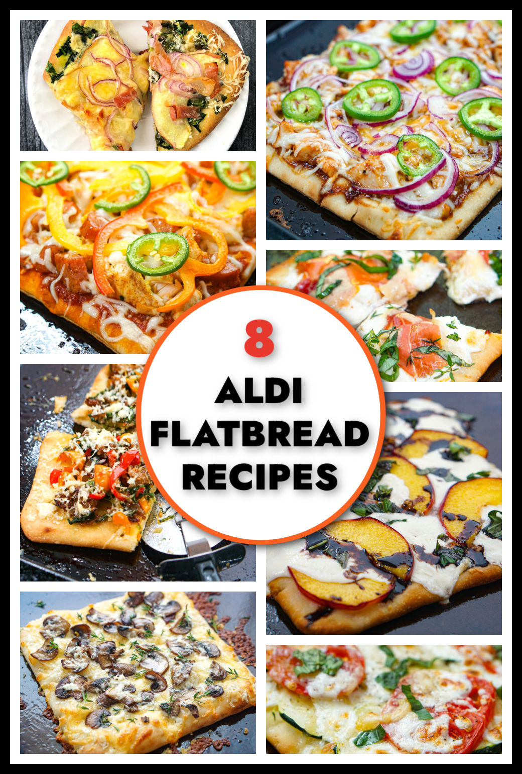 Aldi Flatbread Recipes - 8 recipes for an easy dinner or appetizer!