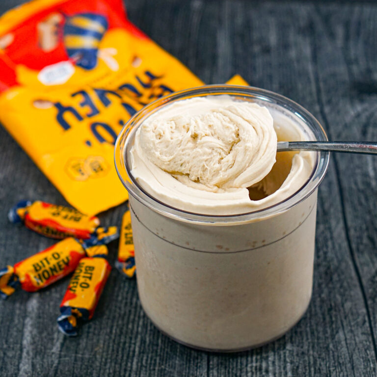 Bit O Honey Ice Cream - Ninja Creami low carb, high protein treat!